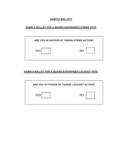 47 Free Voting Ballot Templates [Word, PDF] ᐅ TemplateLab