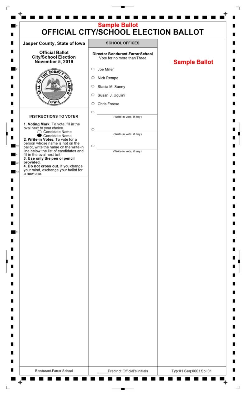 47 Free Voting Ballot Templates [Word, PDF] ᐅ TemplateLab