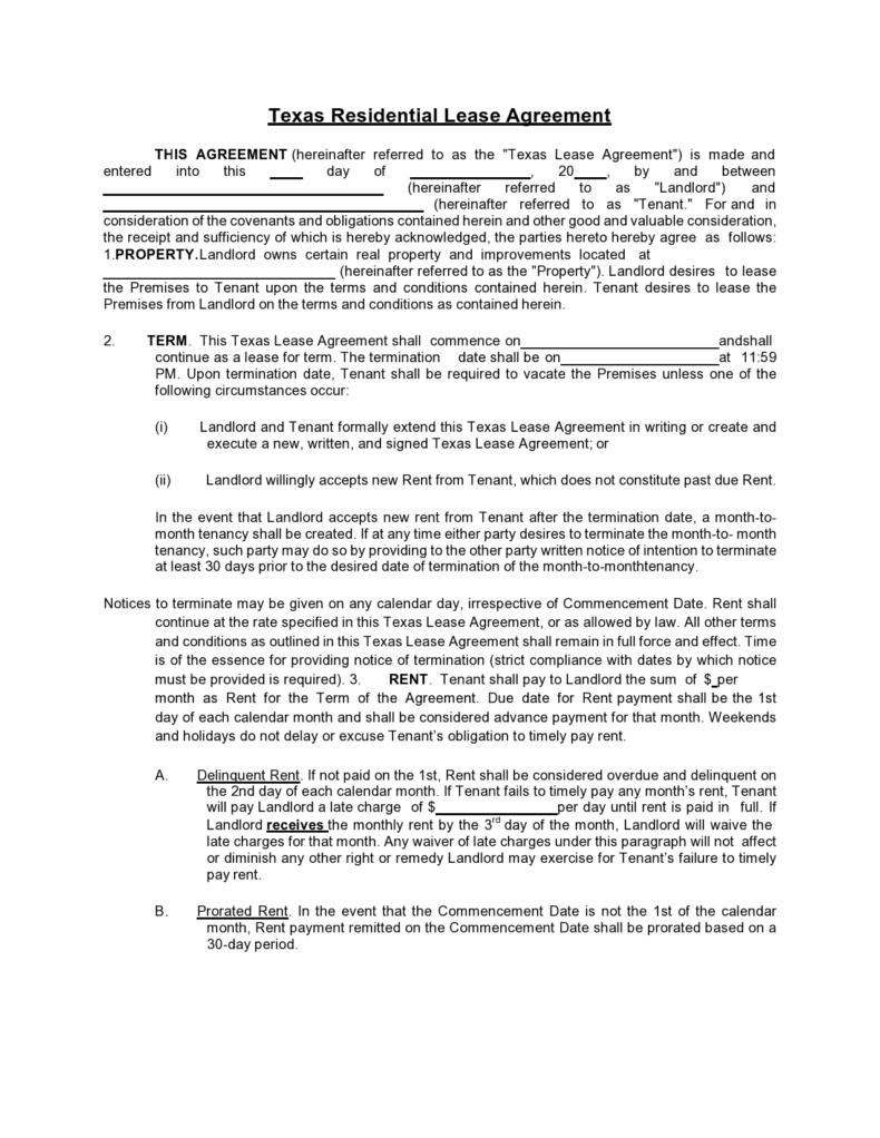 43 Best Lease Extension Addendum (+ Renewal Agreements)