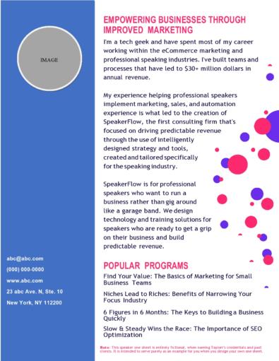 32 Free One Sheet Templates (Business, Music, Event etc.)