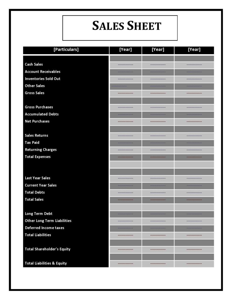 34 Product Sell Sheet Templates [Free] ᐅ TemplateLab