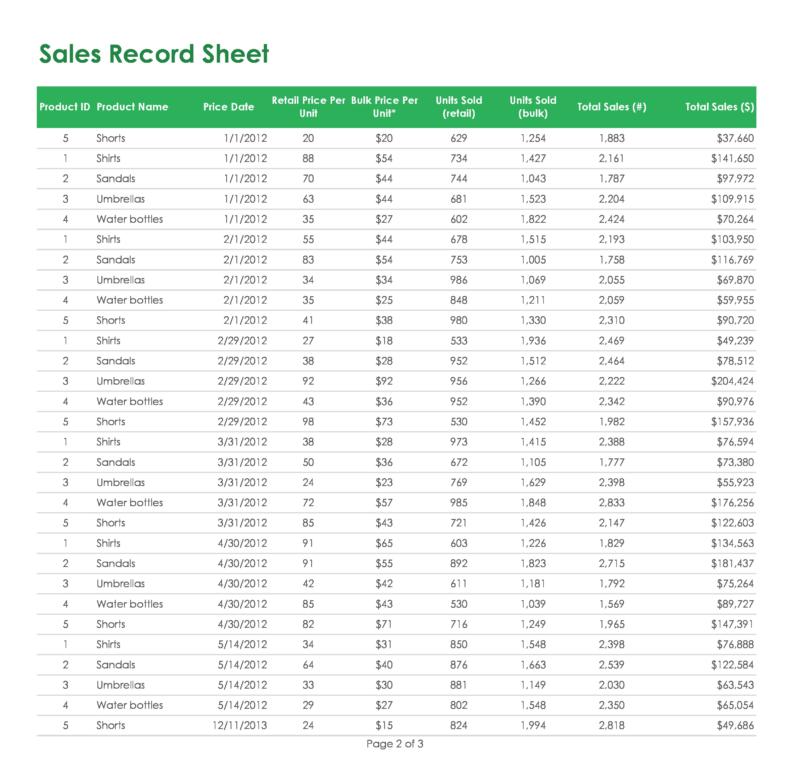 34 Product Sell Sheet Templates [Free] ᐅ TemplateLab
