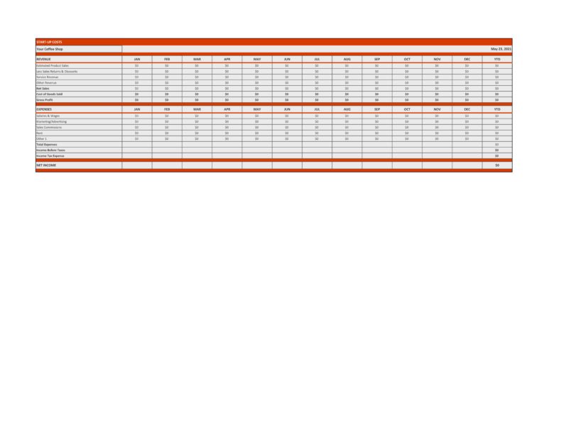 34 Simple Financial Projections Templates (Excel,Word)