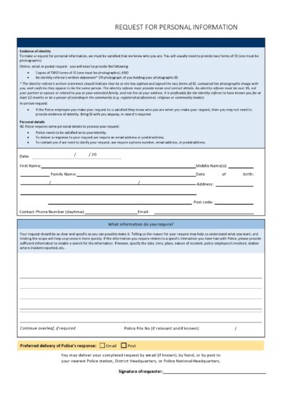 45 FREE Request For Information (RFI) Templates & Forms