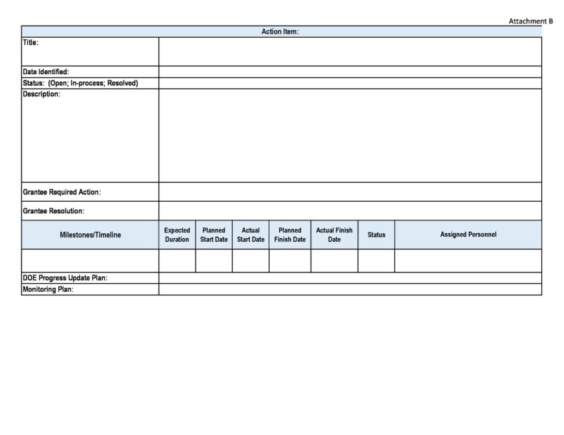 44 Best Corrective Action Plan Templates (Word / Excel)