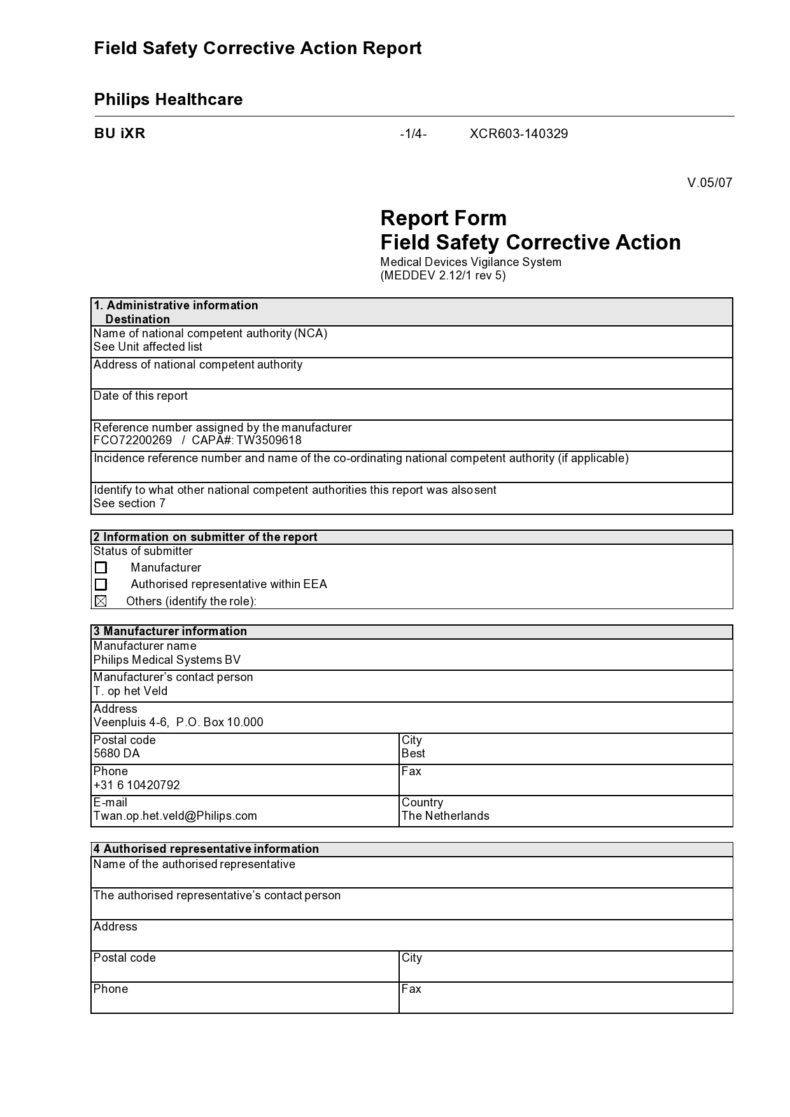 44 Best Corrective Action Plan Templates (Word / Excel)