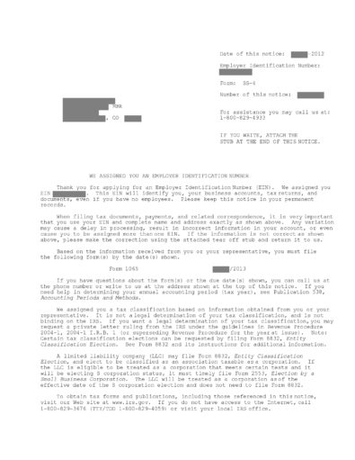 20 EIN Verification Letters (147c Letters) ᐅ TemplateLab