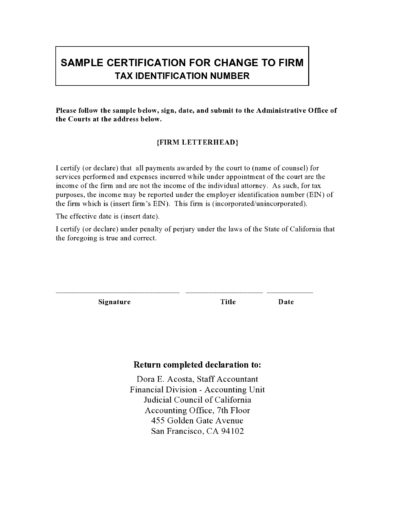 20 EIN Verification Letters (147c Letters) ᐅ TemplateLab