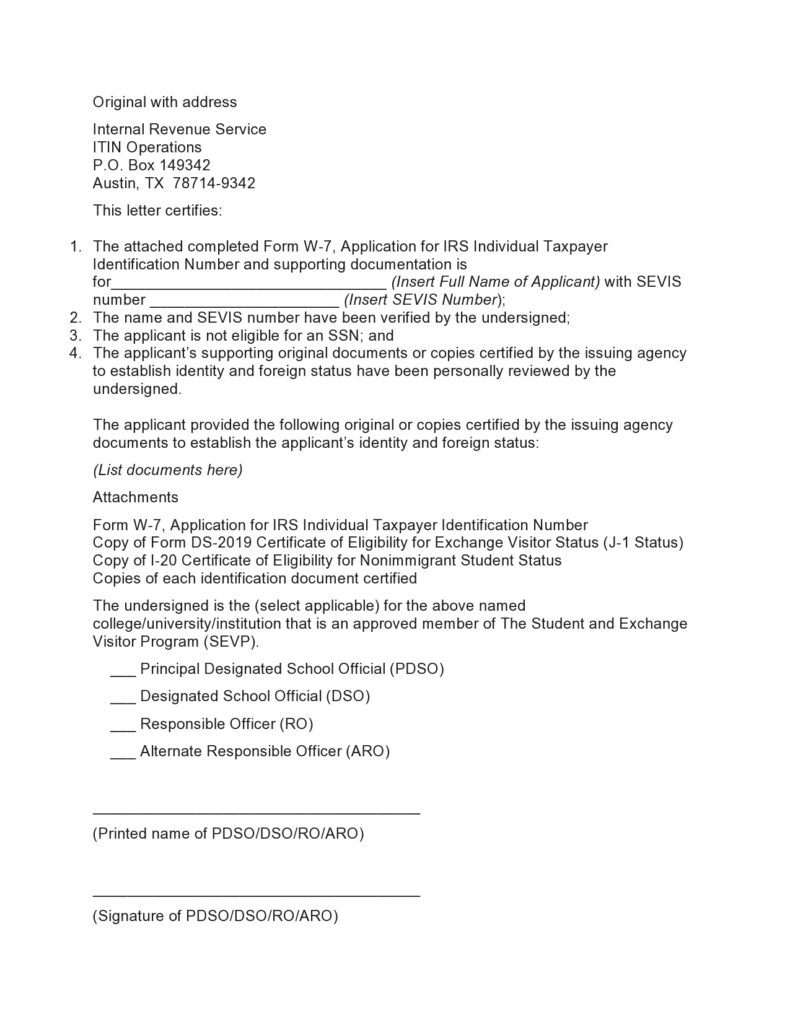 20 EIN Verification Letters (147c Letters) ᐅ TemplateLab