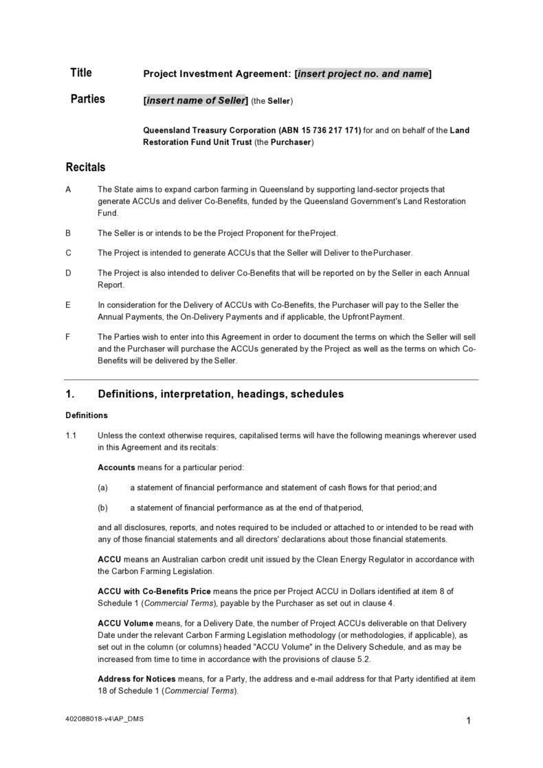 39 Professional Investment Contract Templates [Free] ᐅ TemplateLab