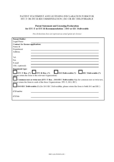 39 Provisional Patent Application Templates (Free) ᐅ TemplateLab