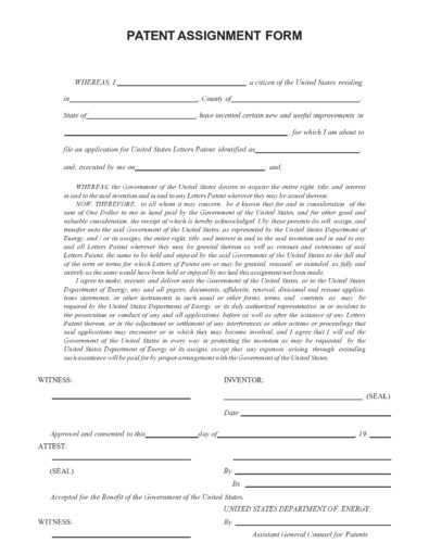 39 Provisional Patent Application Templates (Free) ᐅ TemplateLab