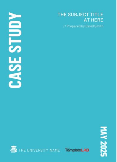 55 Amazing Cover Page Templates (Word, PowerPoint + PSD)