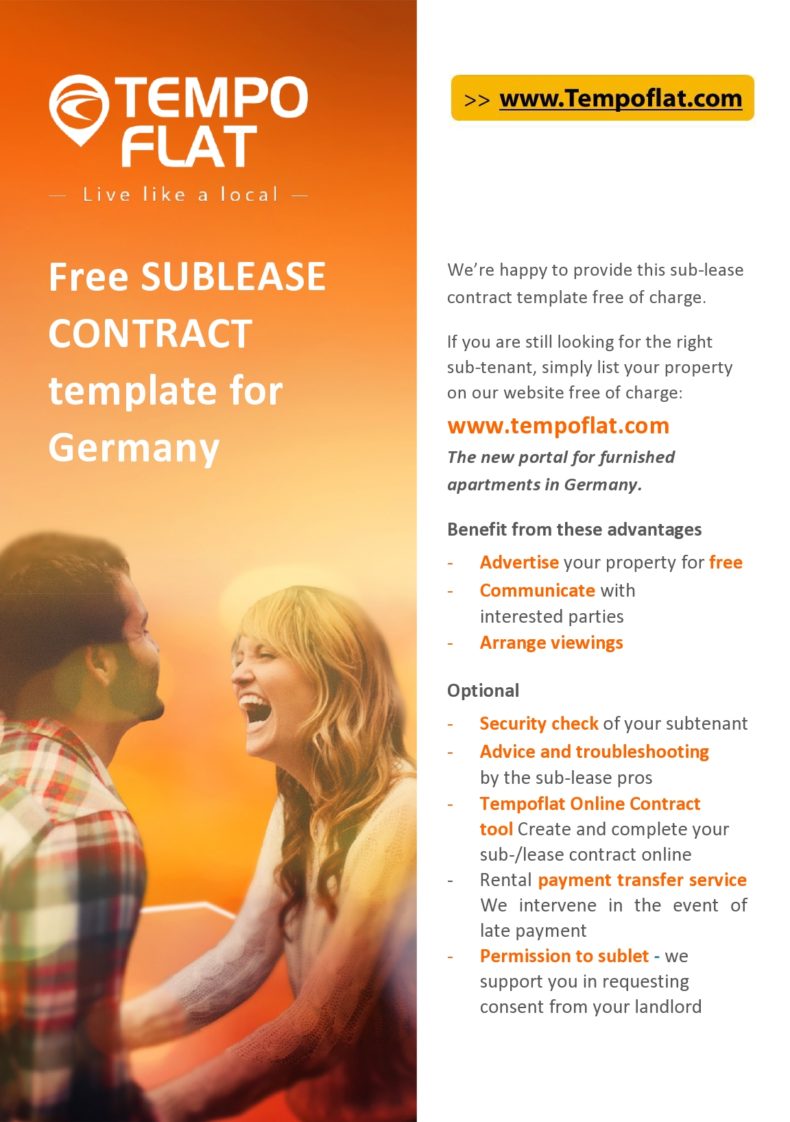 35 Free Sublease Agreement Templates & Forms [Word, PDF]