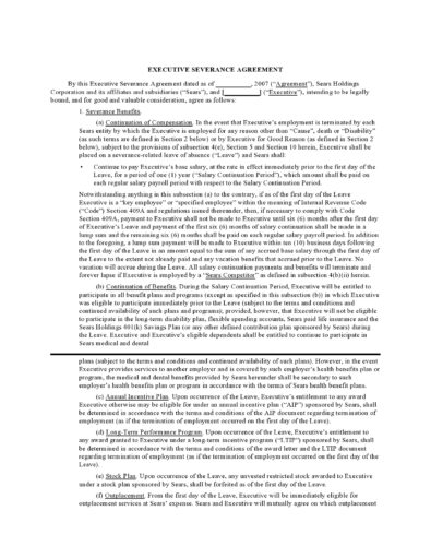 39 Best Severance Agreement Templates (+Examples)