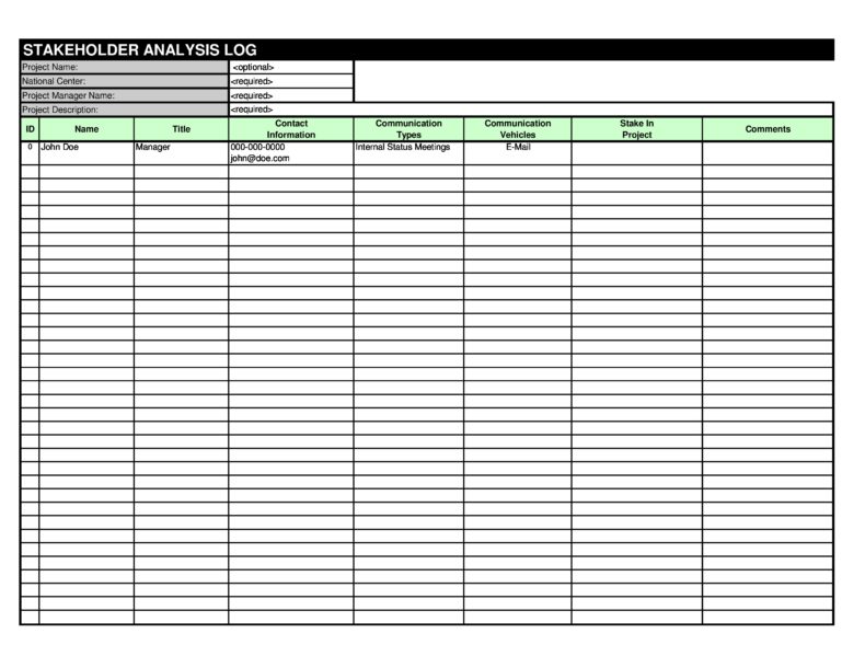 27 Stakeholder Map Templates (Word, Excel & PowerPoint)