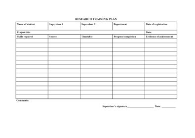 45 Employee Training Plan Templates (Word, Excel, PDF) ᐅ TemplateLab