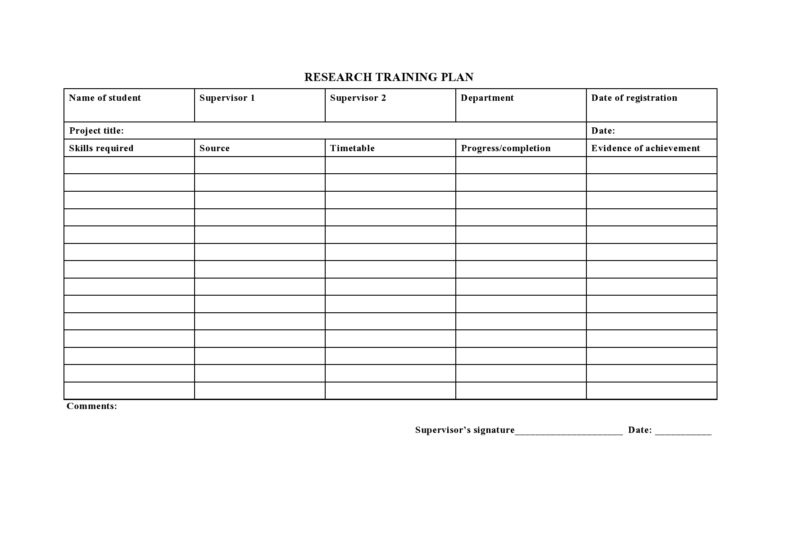 45 Employee Training Plan Templates (Word, Excel, PDF) ᐅ TemplateLab