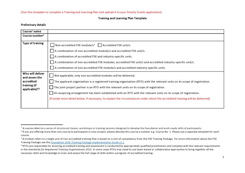45 Employee Training Plan Templates (Word, Excel, PDF) ᐅ TemplateLab