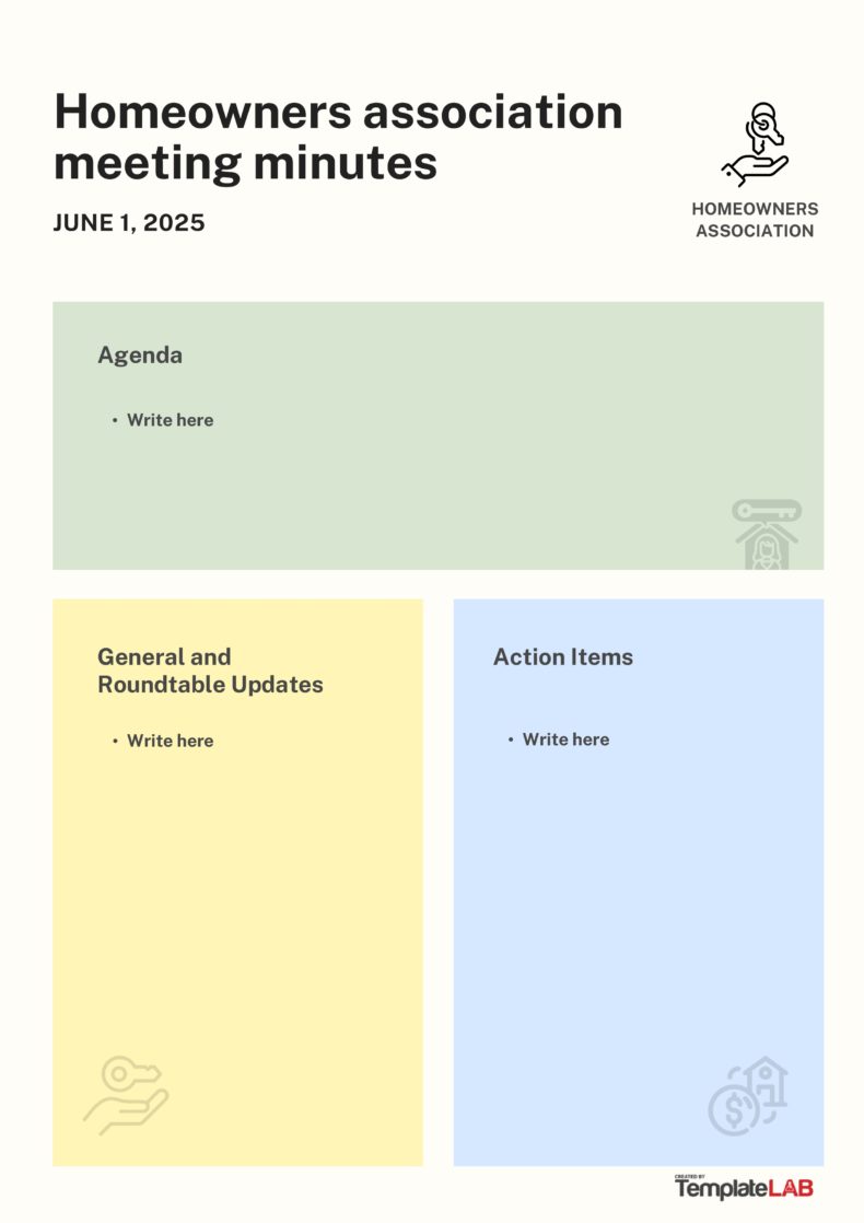 28 Handy Meeting Minutes & Meeting Notes Templates