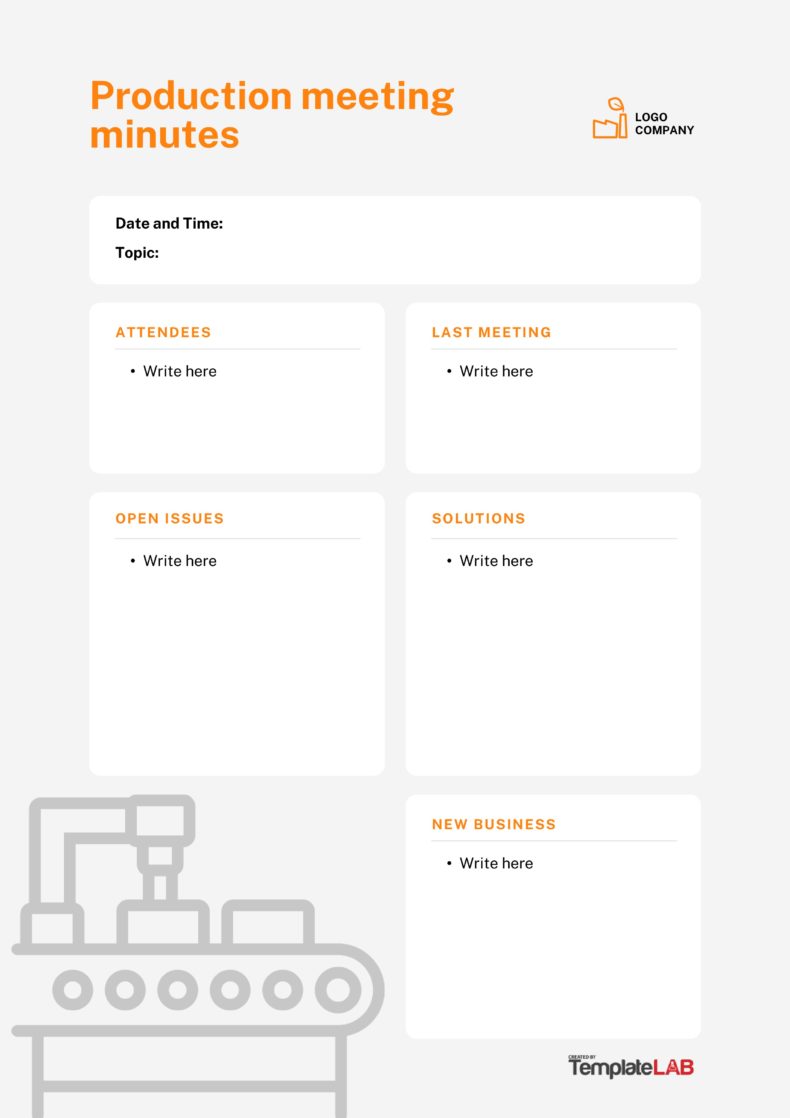28 Handy Meeting Minutes & Meeting Notes Templates
