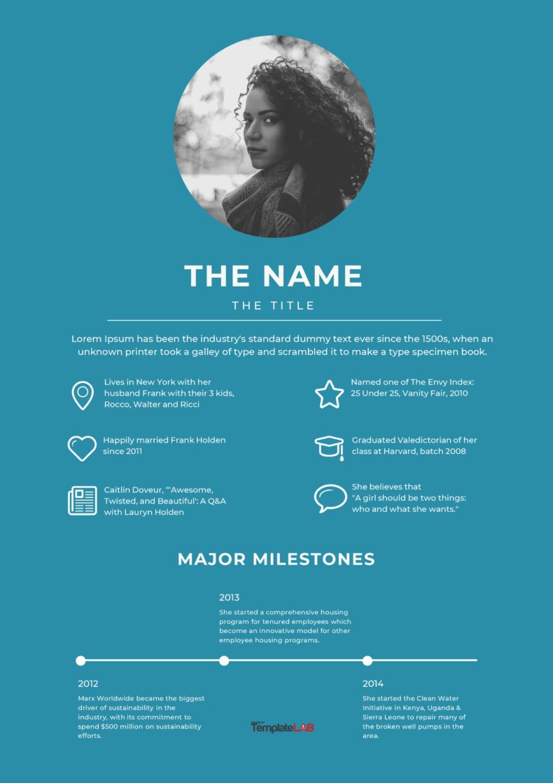 30+ Beautiful Fact Sheet Templates, Examples and Designs