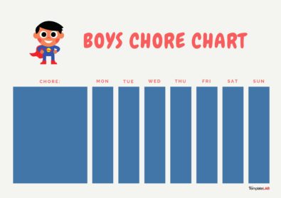 23 FREE Chore Chart Templates for Kids ᐅ TemplateLab