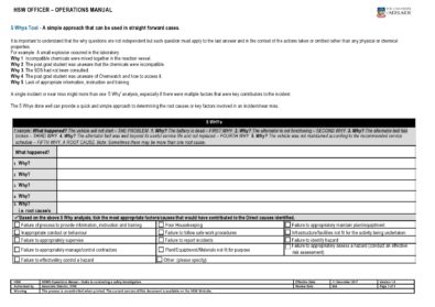 40 Effective 5 Whys Templates & Examples ᐅ TemplateLab