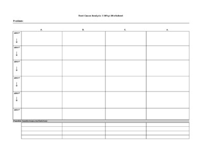 40 Effective 5 Whys Templates & Examples ᐅ TemplateLab
