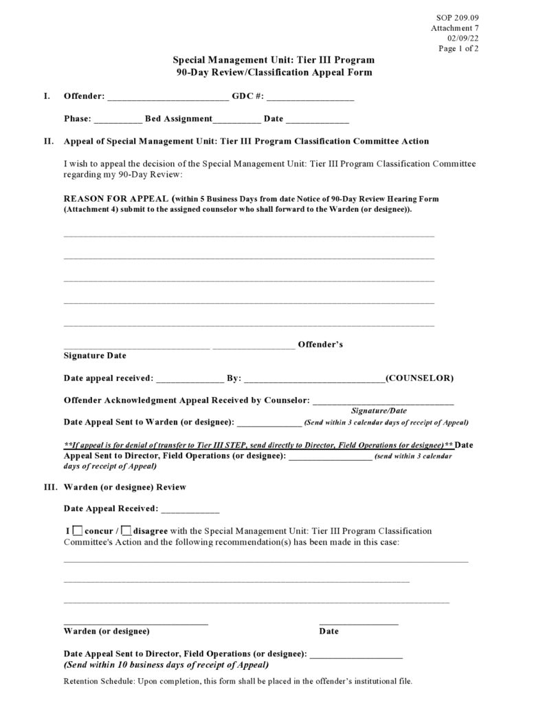 90 Day Review Templates (& Printable Examples) ᐅ TemplateLab