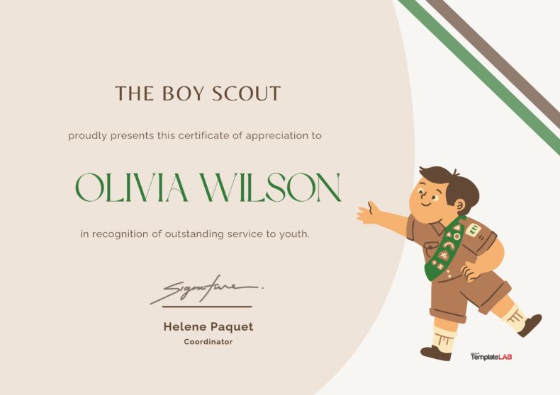 26 Free Certificate of Appreciation Templates and Letters