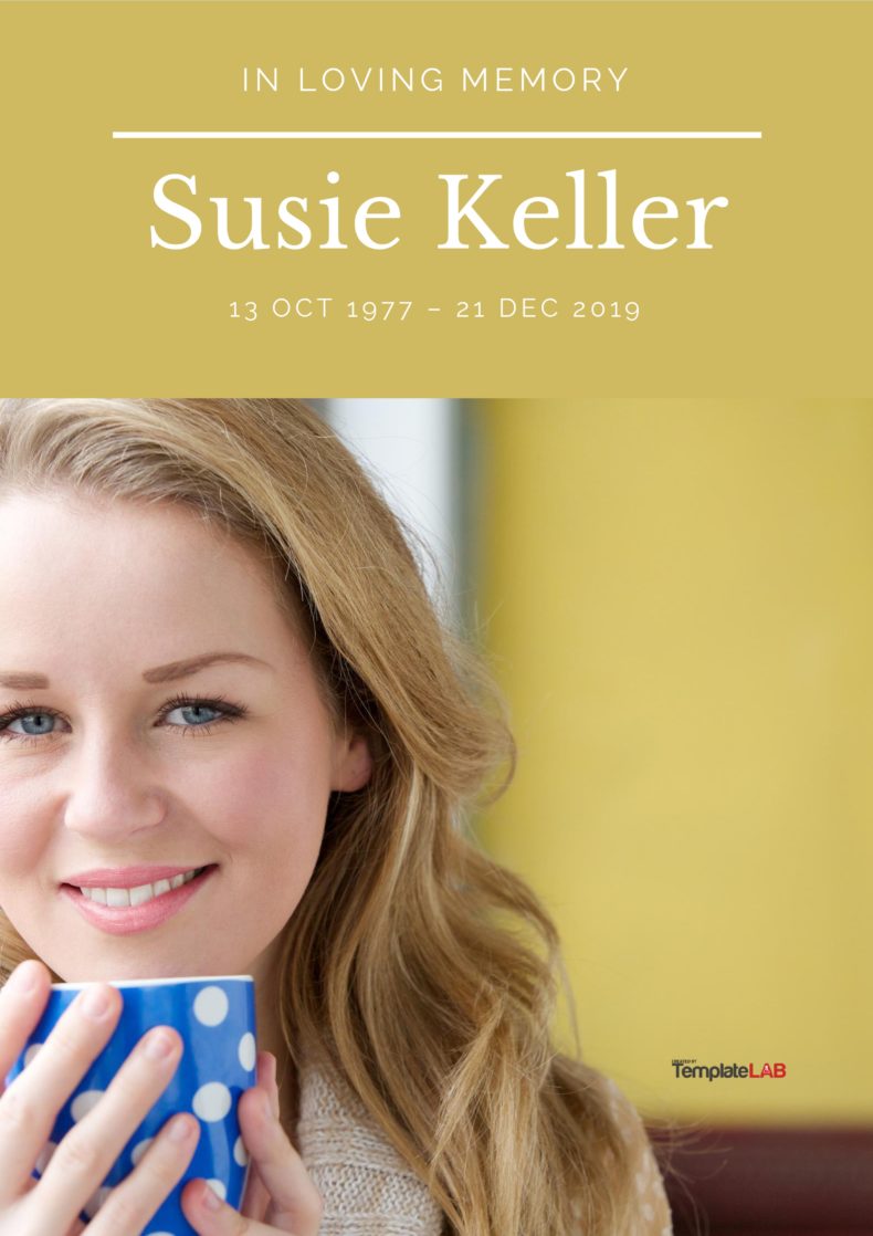 22 Free Funeral Program Templates (Word, PhotoShop, PowerPoint)