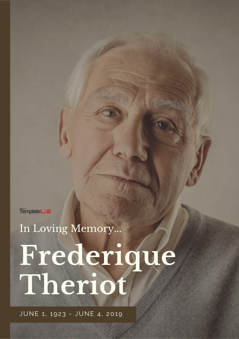 22 Free Funeral Program Templates (Word, PhotoShop, PowerPoint)