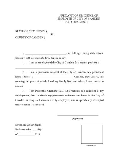 40 Free Affidavits of Residence (Affidavit of Address) Samples 40 Free Affidavits of Residence (Affidavit of Address) Samples