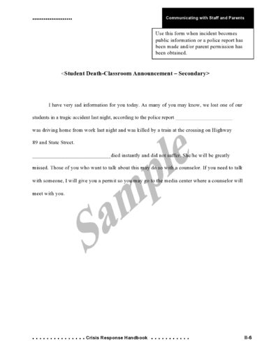 40 Printable Death Announcement Templates (& Examples)