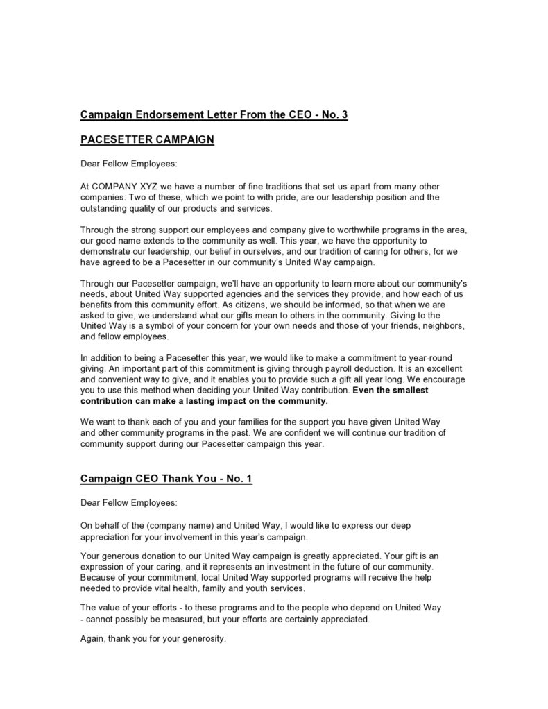 40 Perfect Endorsement Letters (Free Examples) ᐅ TemplateLab