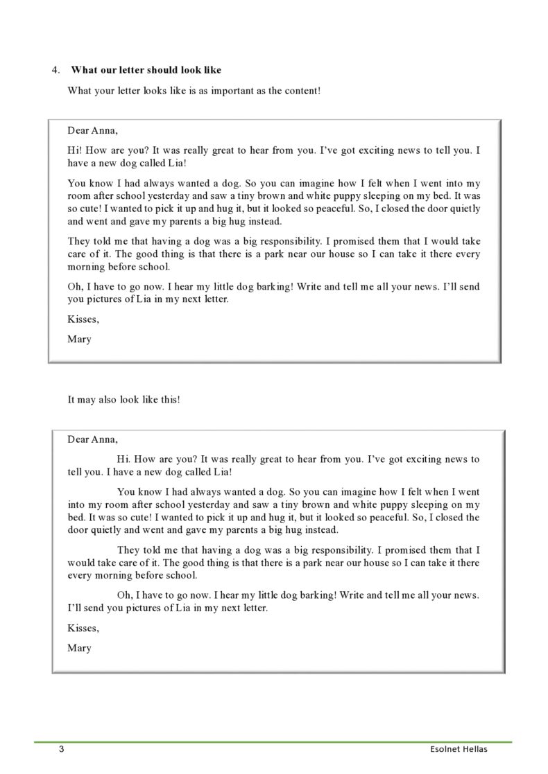 40 Best Friendly Letter Format Examples ᐅ TemplateLab