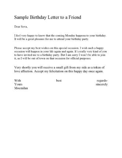 40 Best Happy Birthday Letters (for Husband, Mom, Friend etc.)