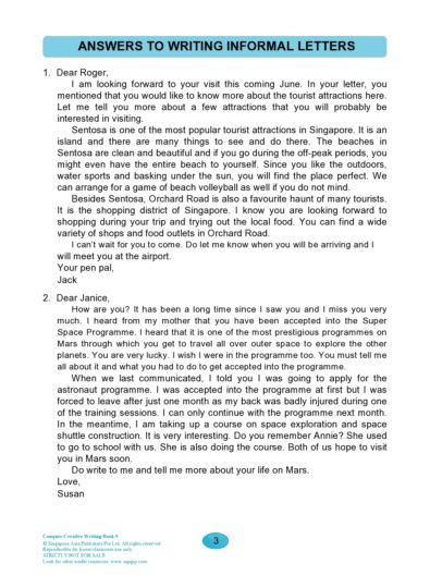 40 Great Informal Letters (Format Examples & Templates)