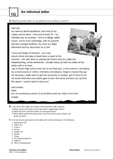 40 Great Informal Letters (Format Examples & Templates)