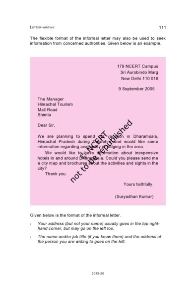 40 Great Informal Letters (Format Examples & Templates)