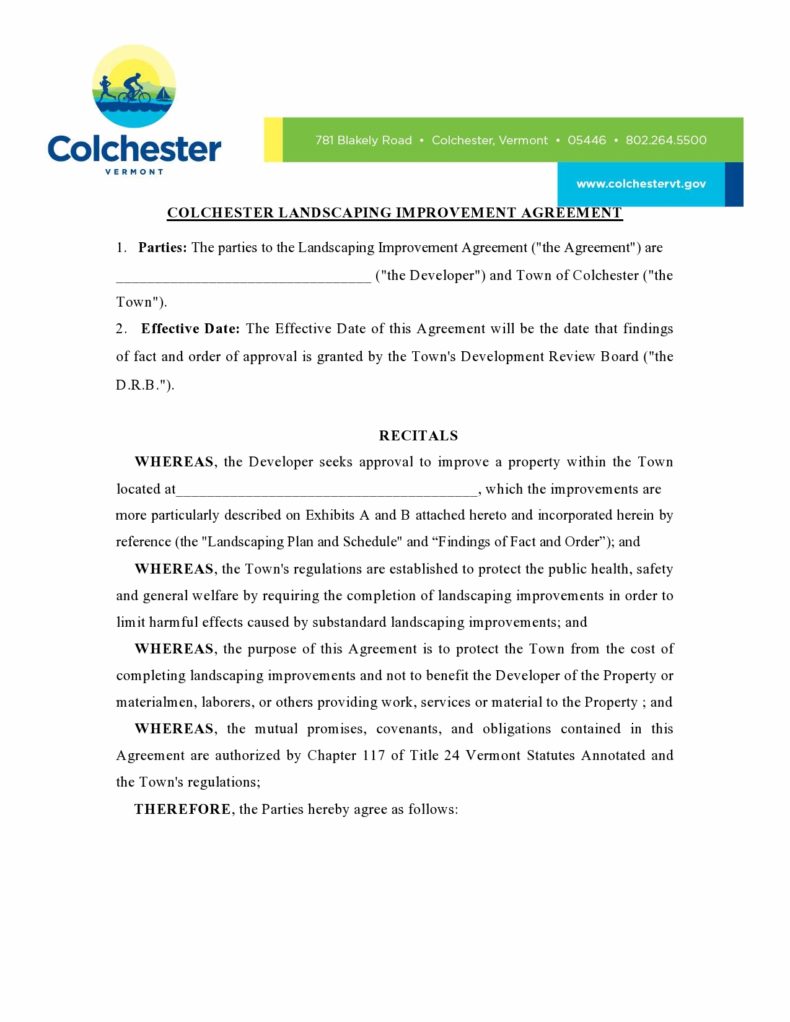 40 Best Landscaping Contract Templates (100% FREE)