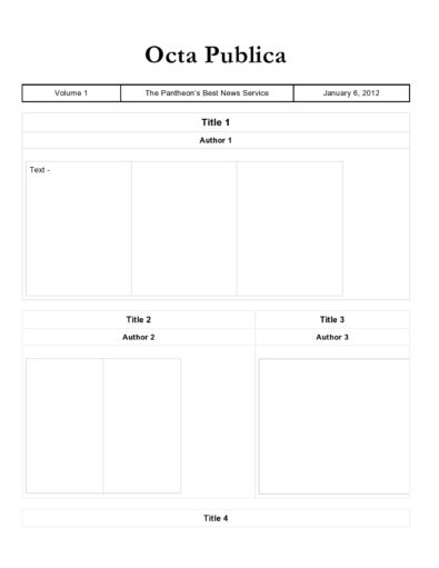 40 Best Newspaper & News Article Templates (Free)