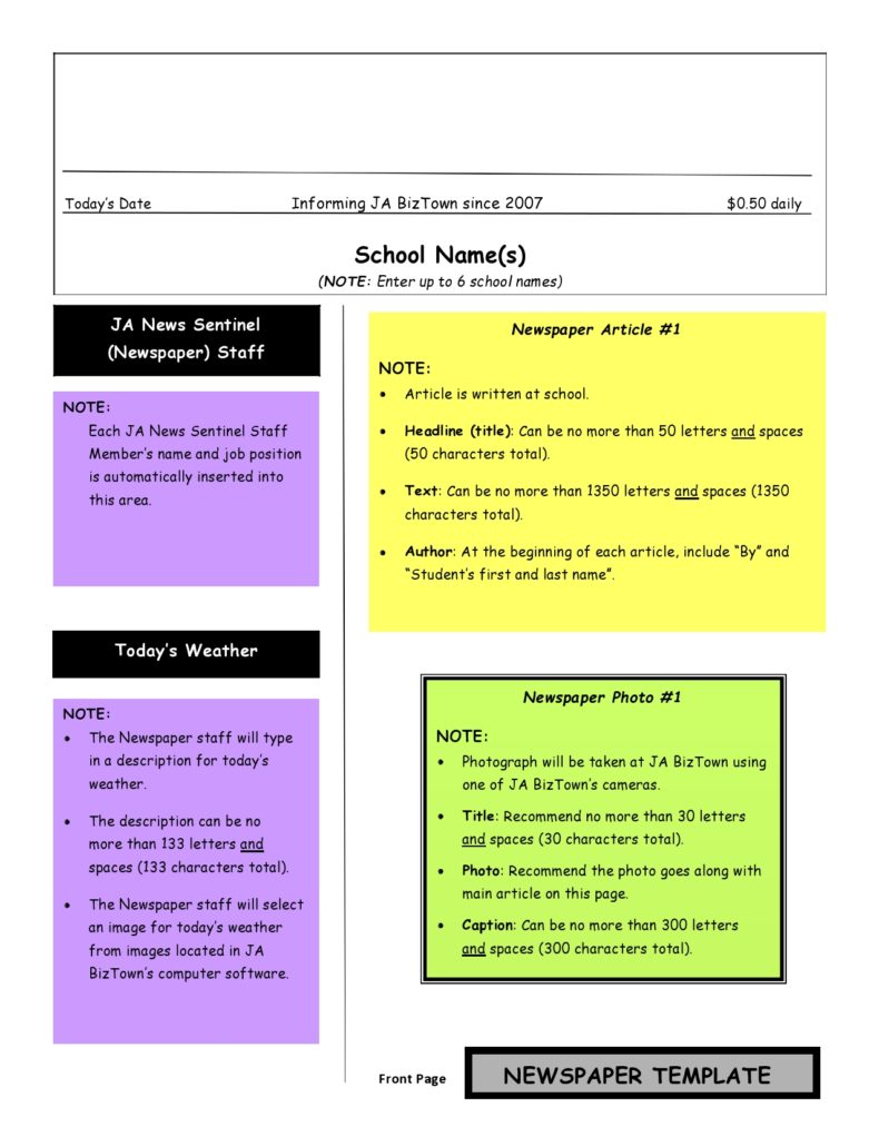 40 Best Newspaper & News Article Templates (Free)