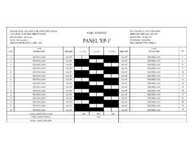 42 Fillable Panel Schedule Templates (Excel & Word) ᐅ TemplateLab