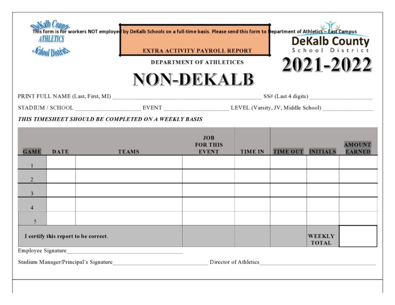 40 Free Payroll Report Templates (Excel / Word) ᐅ TemplateLab