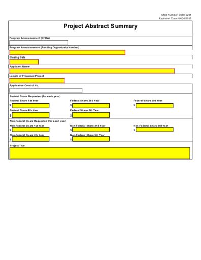40 Perfect Project Summary Templates (+Examples)