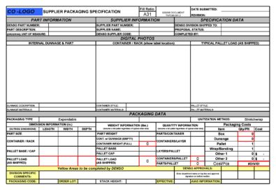 40 Useful Spec Sheet Templates (Construction, Product, Design...)