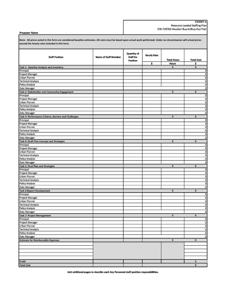 49 Effective Staffing Plan Templates (Excel, Word, PDF) ᐅ TemplateLab