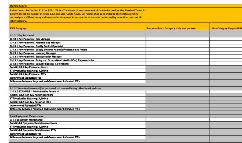 49 Effective Staffing Plan Templates (Excel, Word, PDF) ᐅ TemplateLab